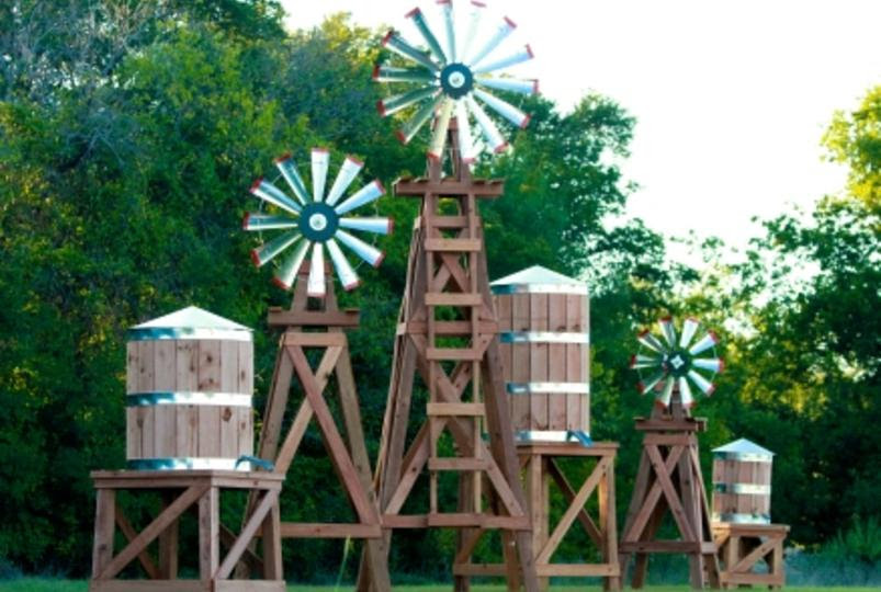 Southwest Windmill - Authentic Outdoor and Indoor Windmill Decor