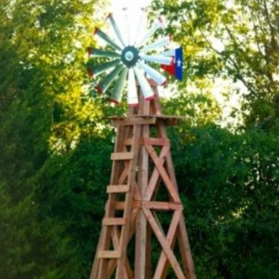 Complete Windmill 15 Feet Tall – Southwest Windmill